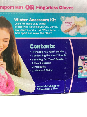 Big Fat Yarn Finger Knitting Craft Kit