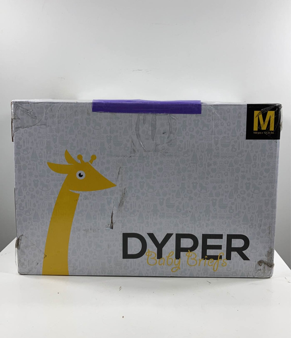 DYPER Bamboo Diapers, Medium, 100-Count — GoodBuy Gear