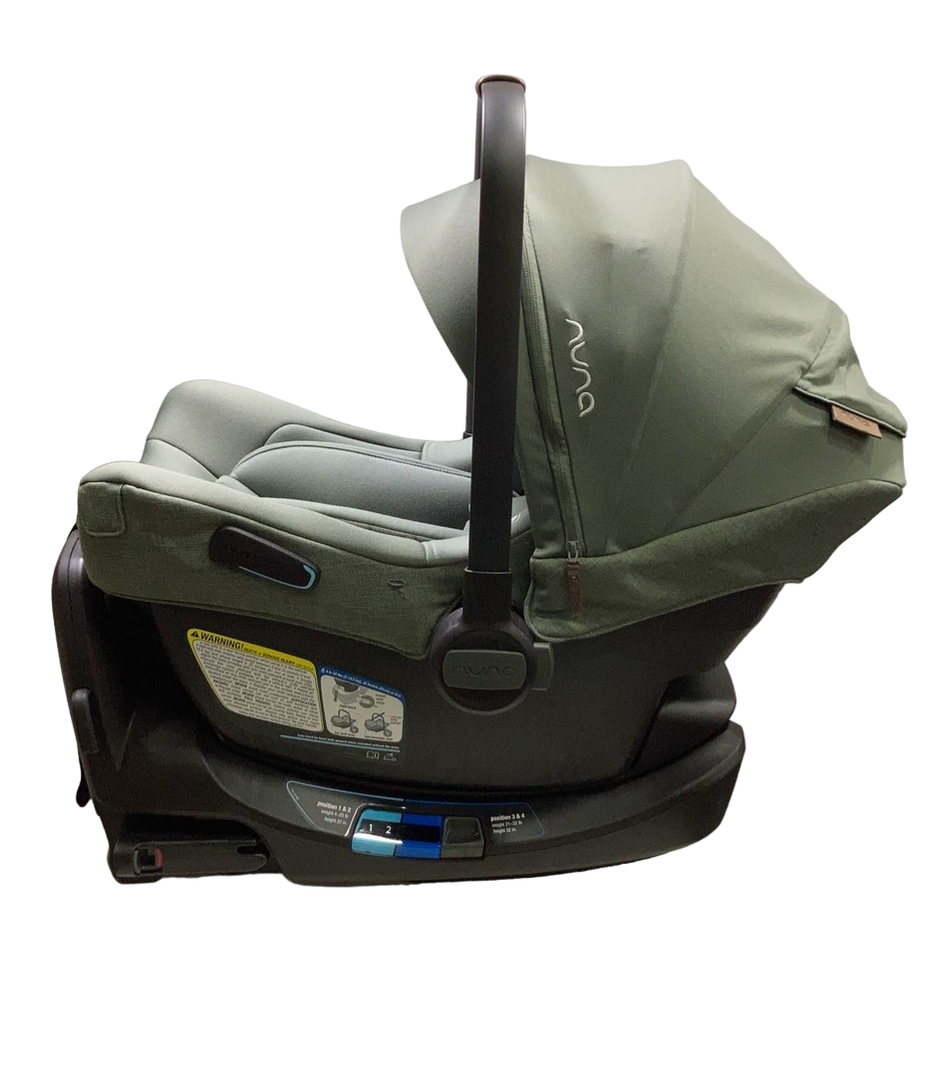 Nuna Pipa Lite RX And Pipa Relx Base, 2023, Pine — GoodBuy Gear