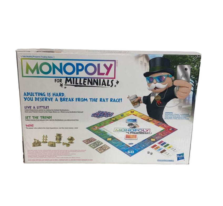Hasbro Monopoly for Millennials