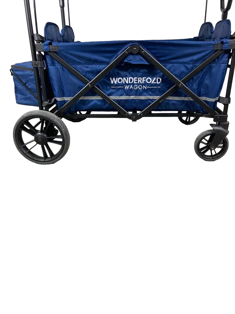 Wonderfold X4 Push & Pull Quad Stroller, 2022, Navy — GoodBuy Gear