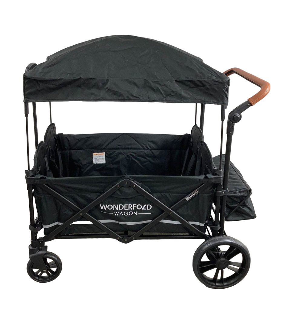 Wonderfold X4 Push & Pull Quad Stroller, 2022, Black — GoodBuy Gear