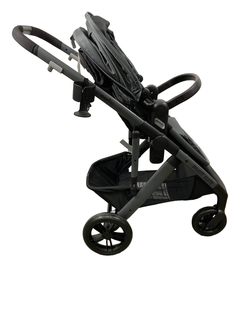 Evenflo Pivot Suite Travel System, 2023, Devon Gray — GoodBuy Gear