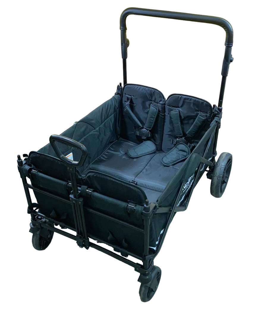 Wonderfold X4 Push & Pull Quad Stroller, 2022, Black — GoodBuy Gear