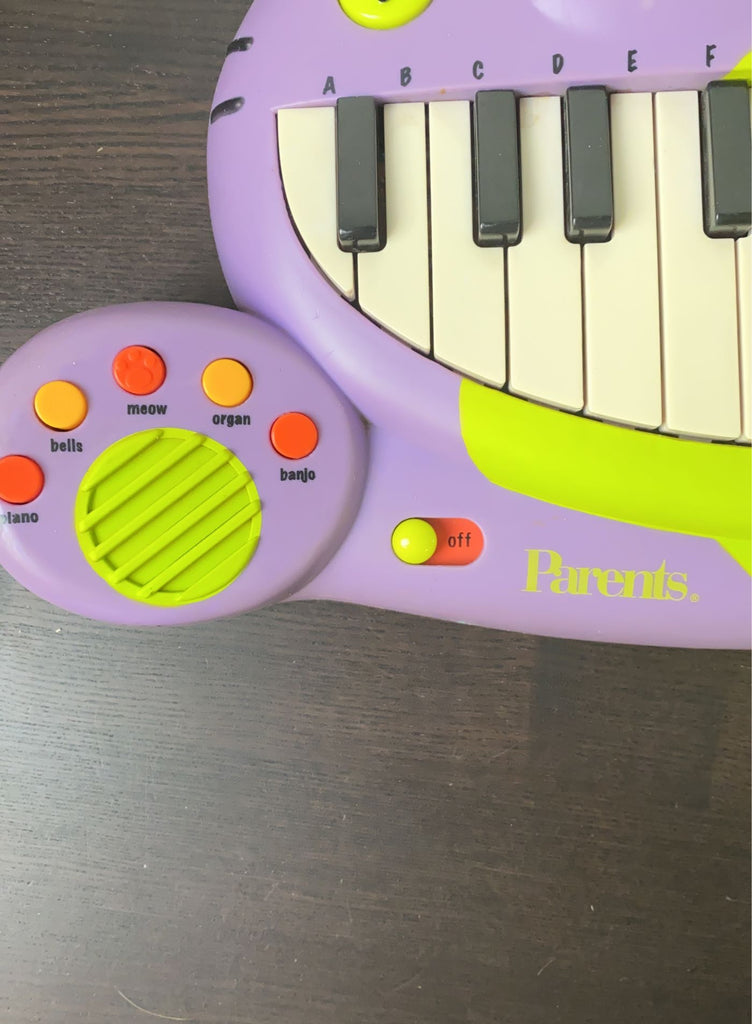 B. toys Meowsic Keyboard, Purple and Green