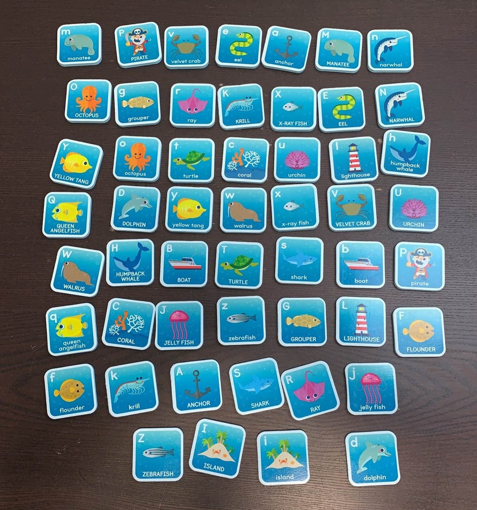 Chuckle And Roar A-Z Bath Time Matching Memory Game