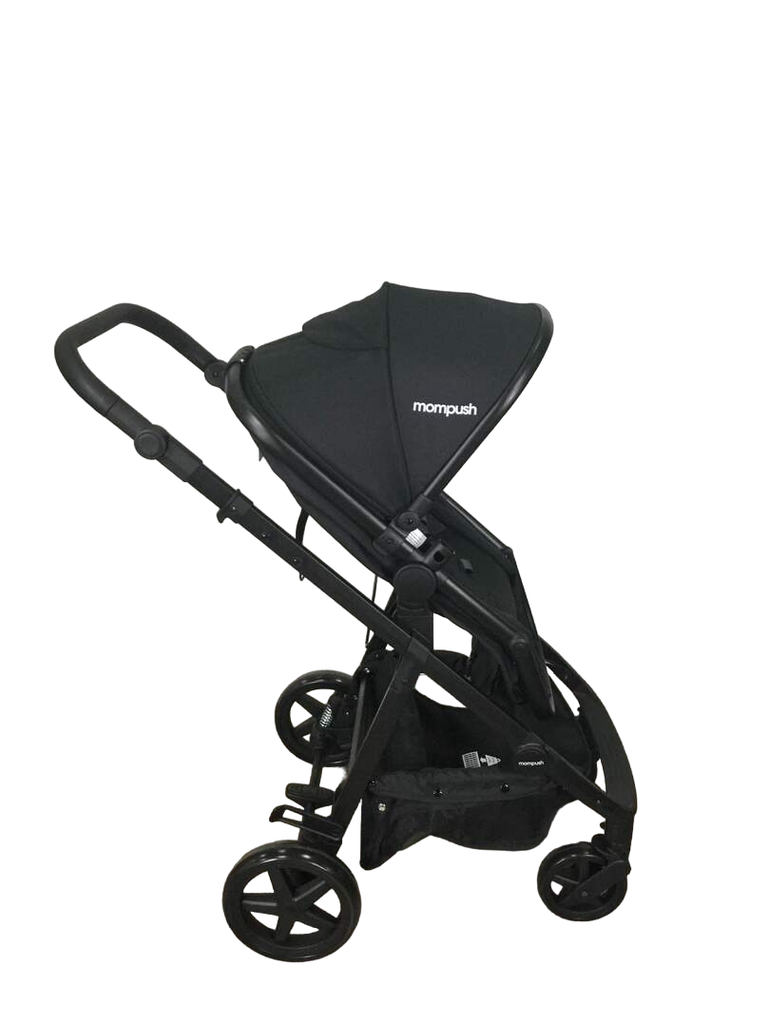 Mompush Meteor 2 Stroller, 2022, Black