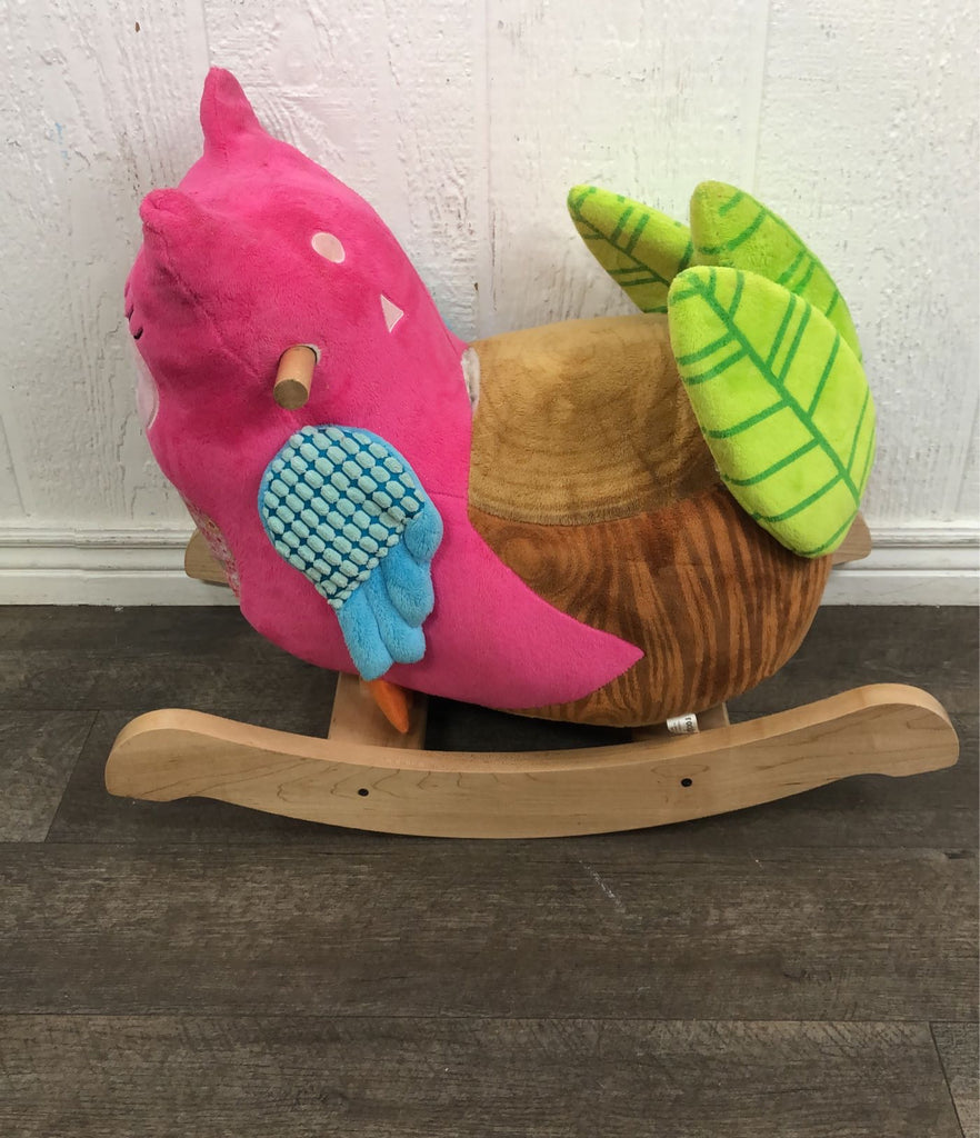 Owlivia Pink Owl Rocker