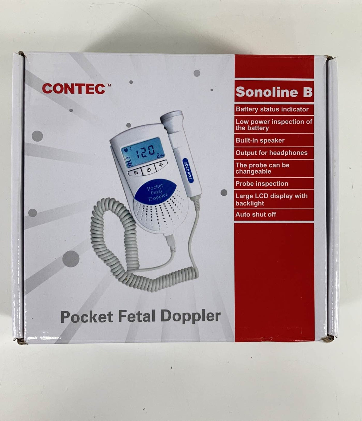 Contec Pocket Fetal Doppler — GoodBuy Gear