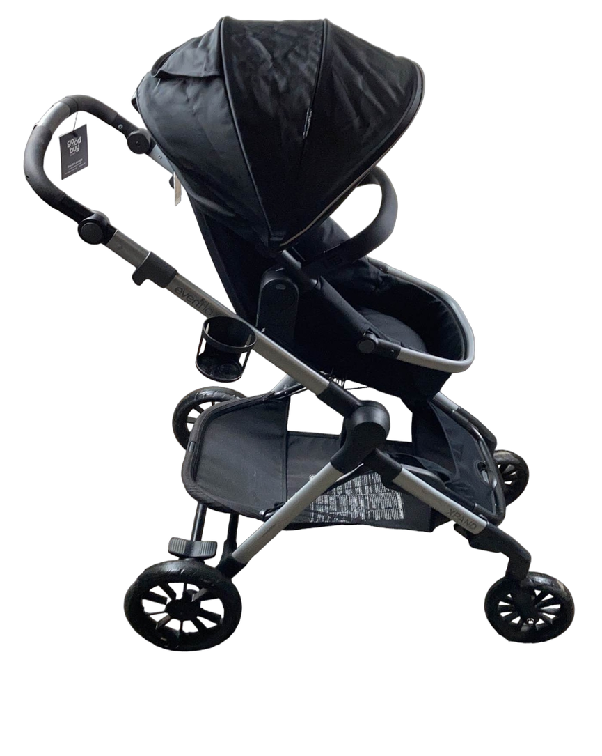 Evenflo Pivot Xpand Modular Stroller, 2022, Stallion Black — GoodBuy Gear