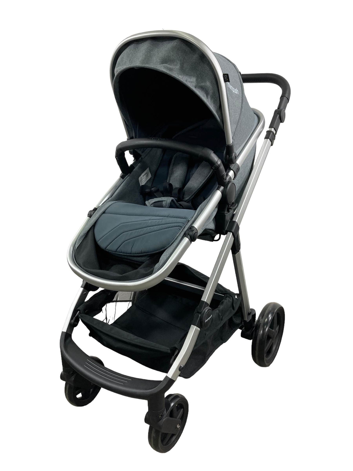Mompush Meteor 2 Stroller, 2021, Gray — GoodBuy Gear