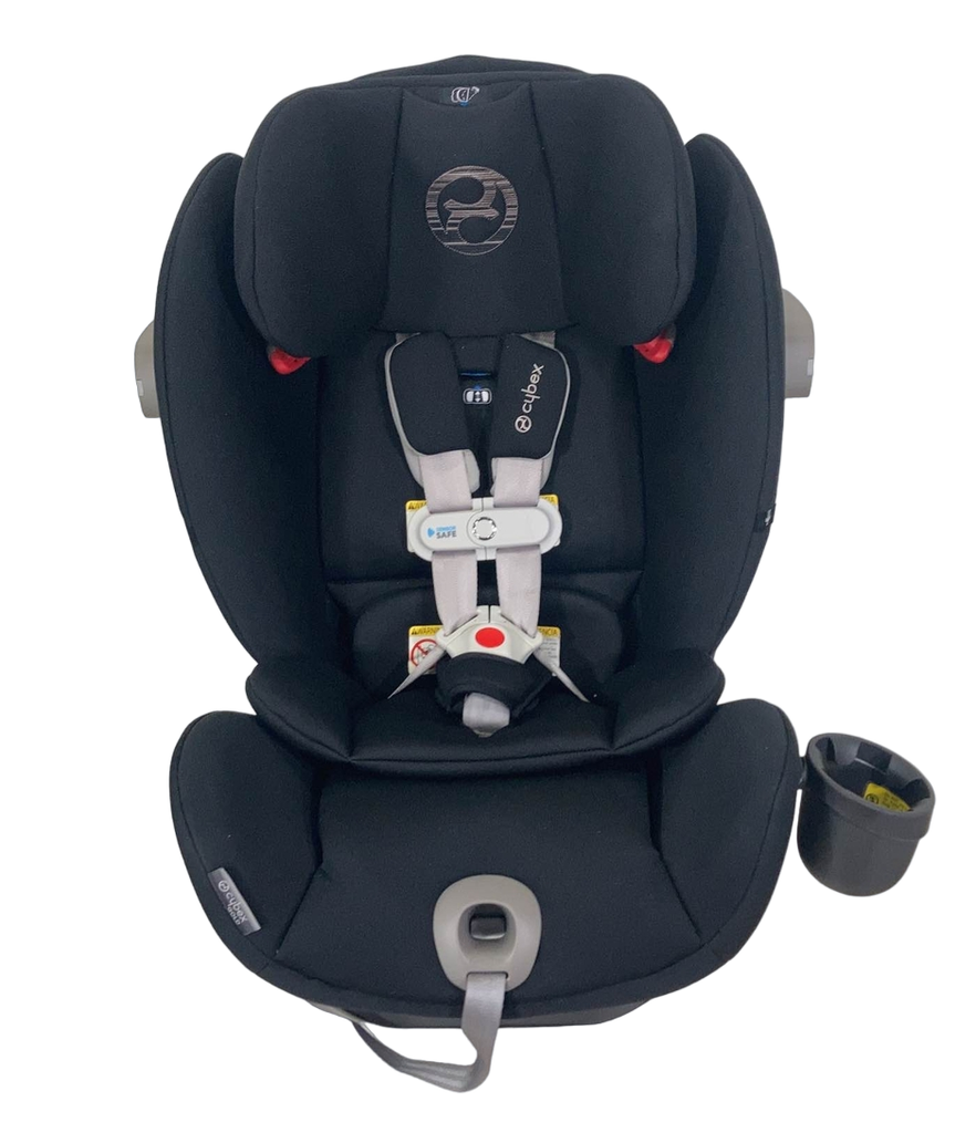 Cybex Eternis S All-In-One Car Seat with SensorSafe, Lavastone Black,