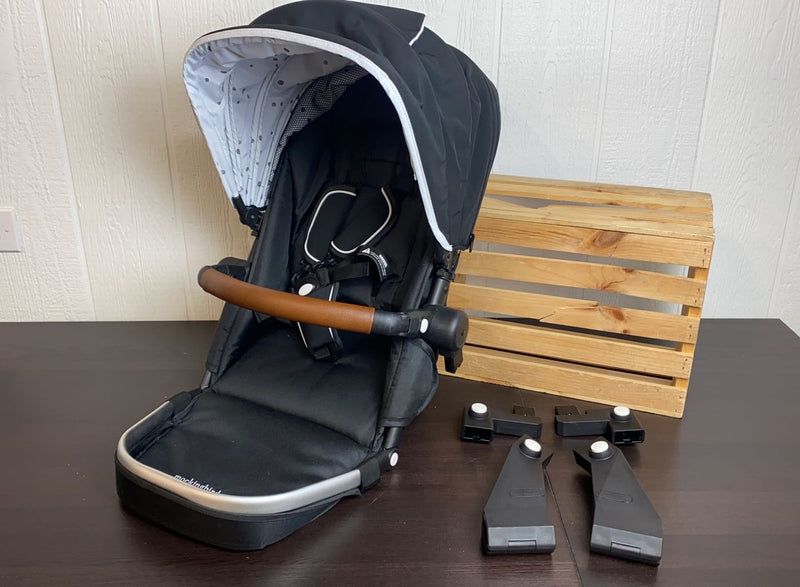 Mockingbird 2nd Seat Kit With Extendable Canopy, 2020, Black