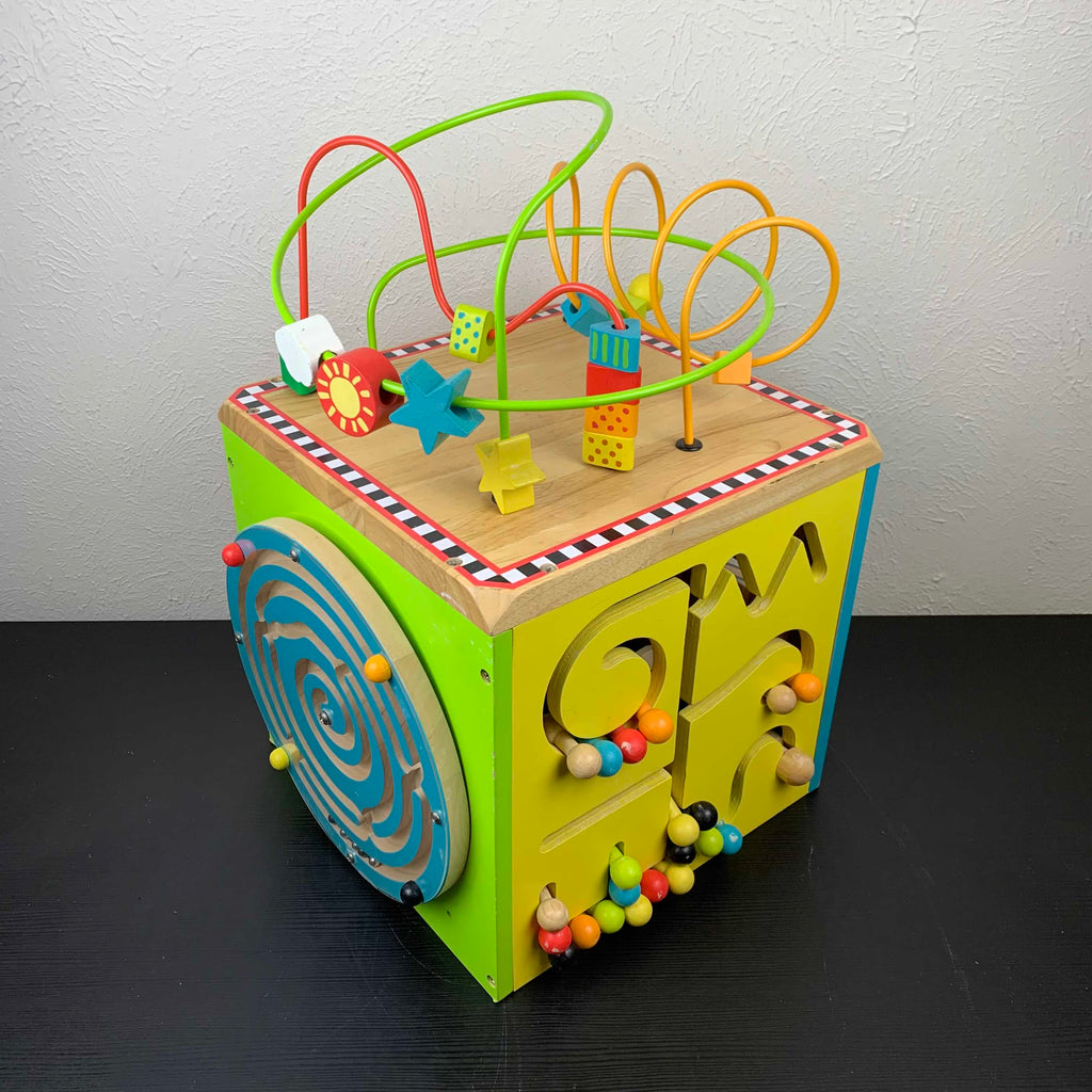 Battat Wooden Activity Cube