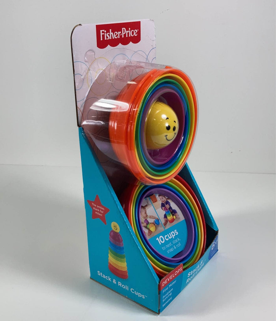 Fisher Price Stack & Roll Cups