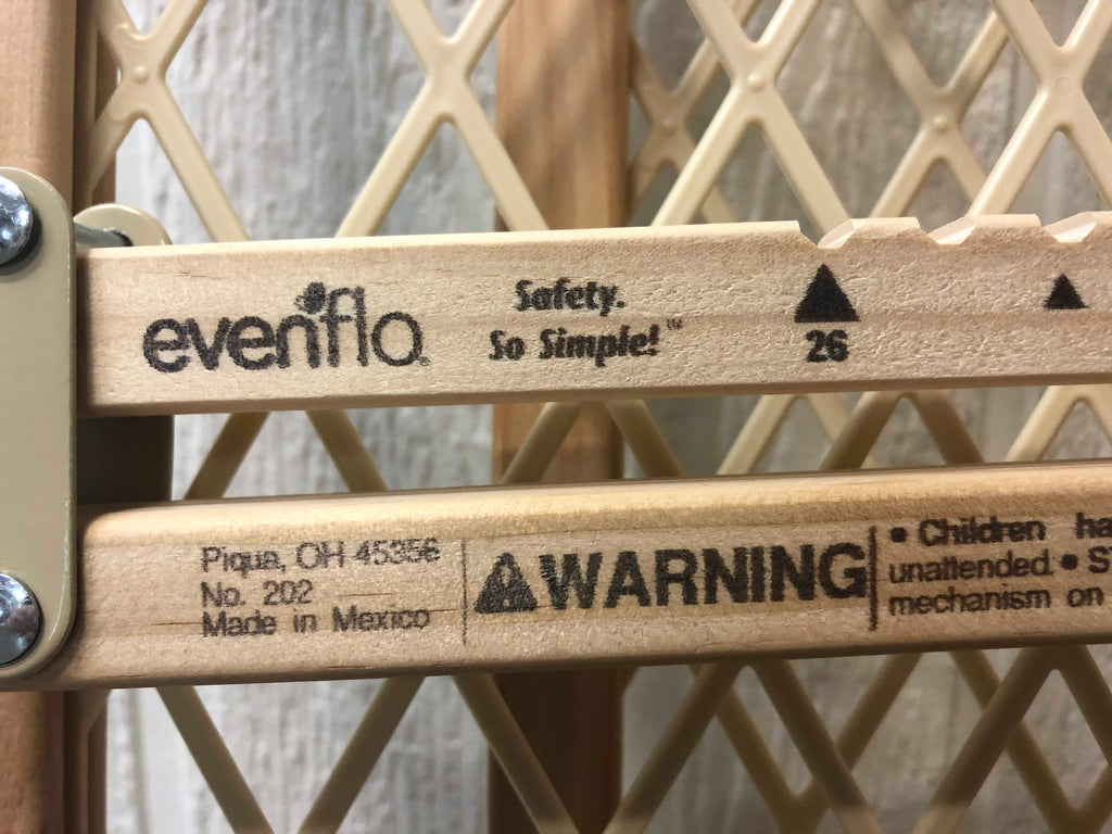 Evenflo Position And Lock Pressure Mount Gate
