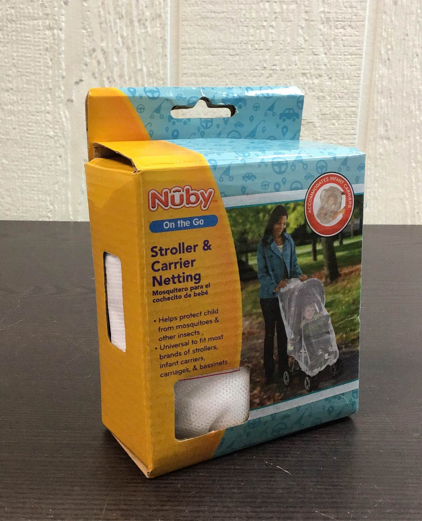 How To Attach Momcozy Nuby Stroller & Carrier Bug Netting - Mesh Insect ...