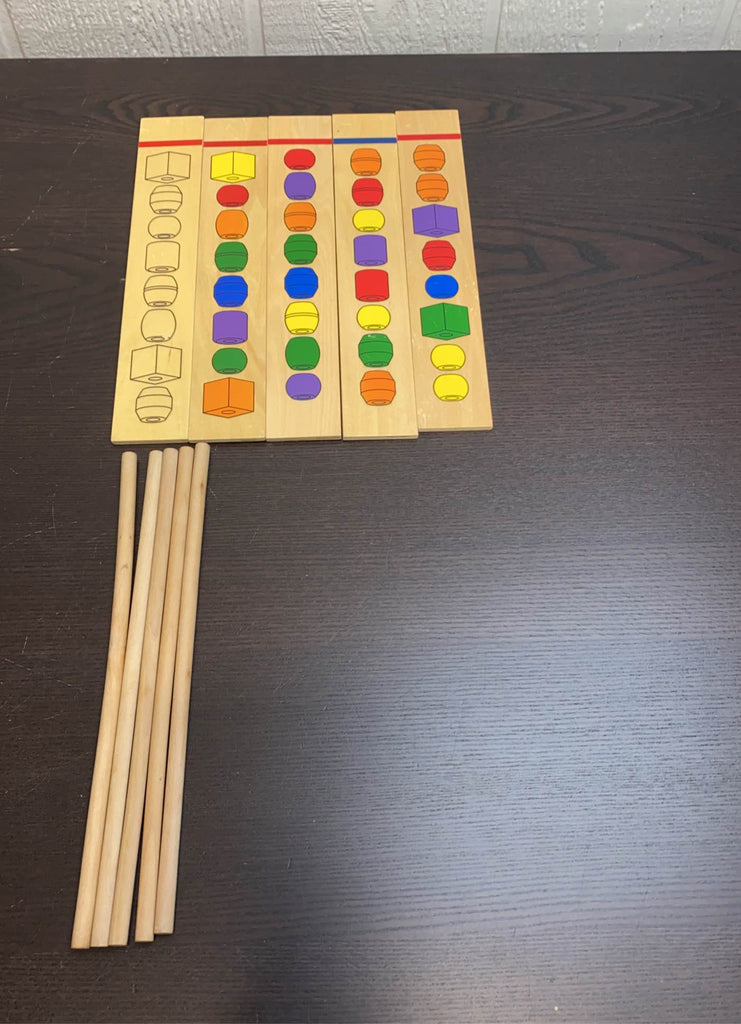 Melissa & Doug Bead Sequencing Set