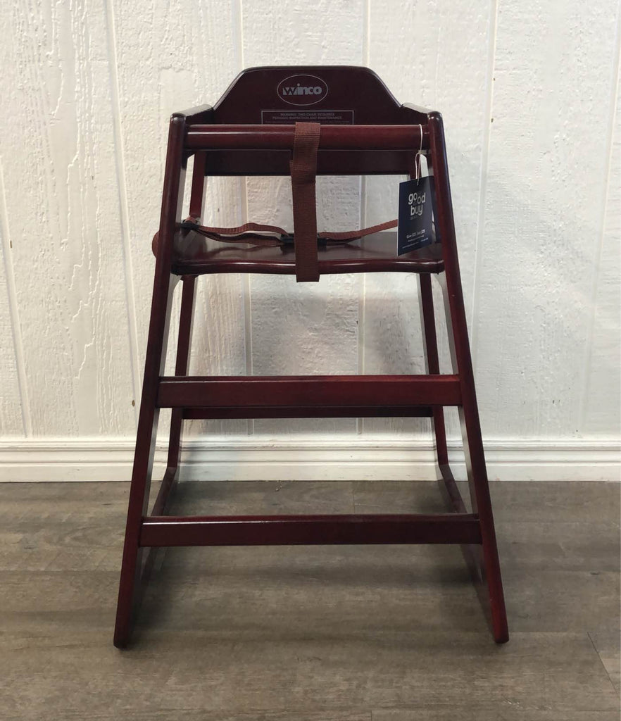Winco Wooden High Chair
