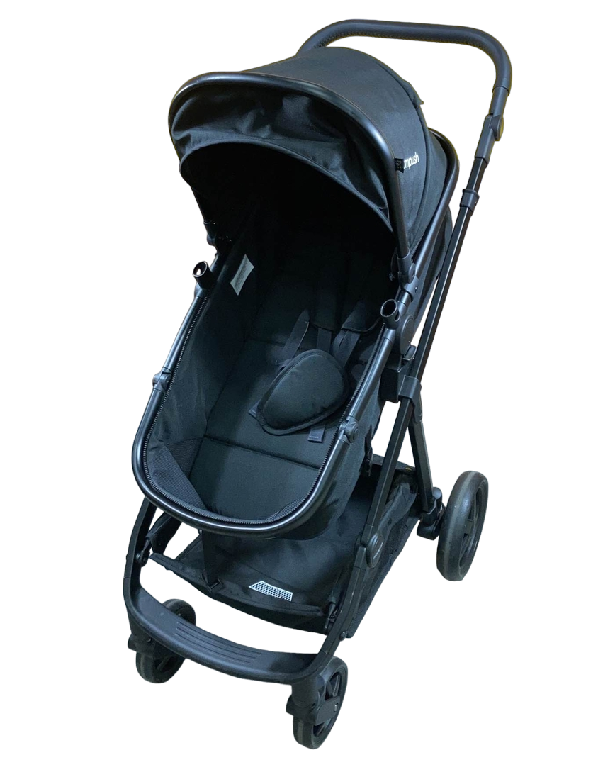 Mompush Meteor 2 Stroller, 2022, Black — GoodBuy Gear