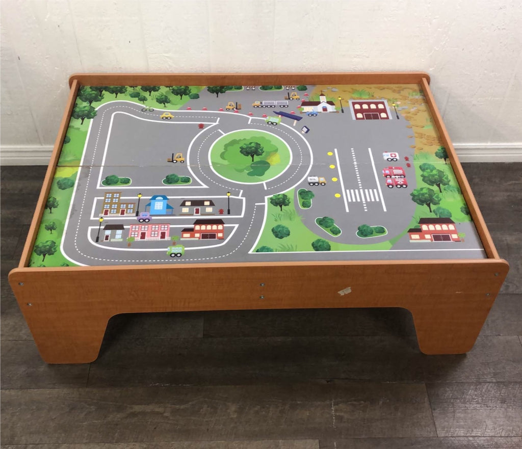 Wooden Train Table