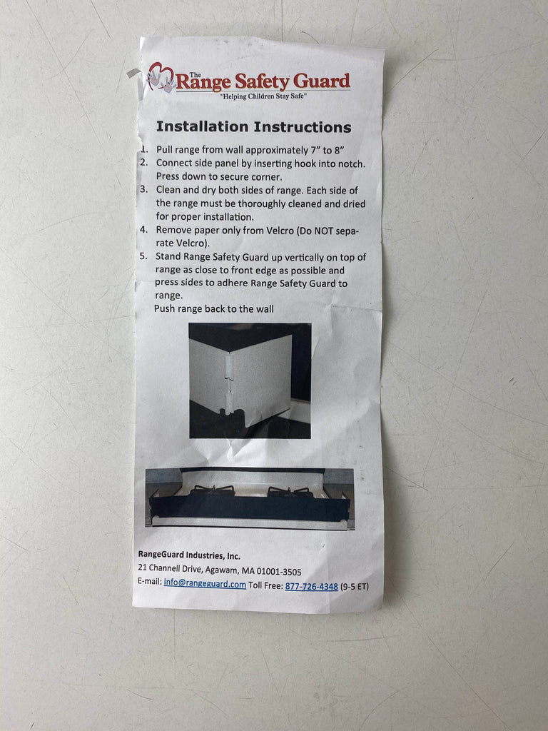 RangeGuard Stove Safety Guard