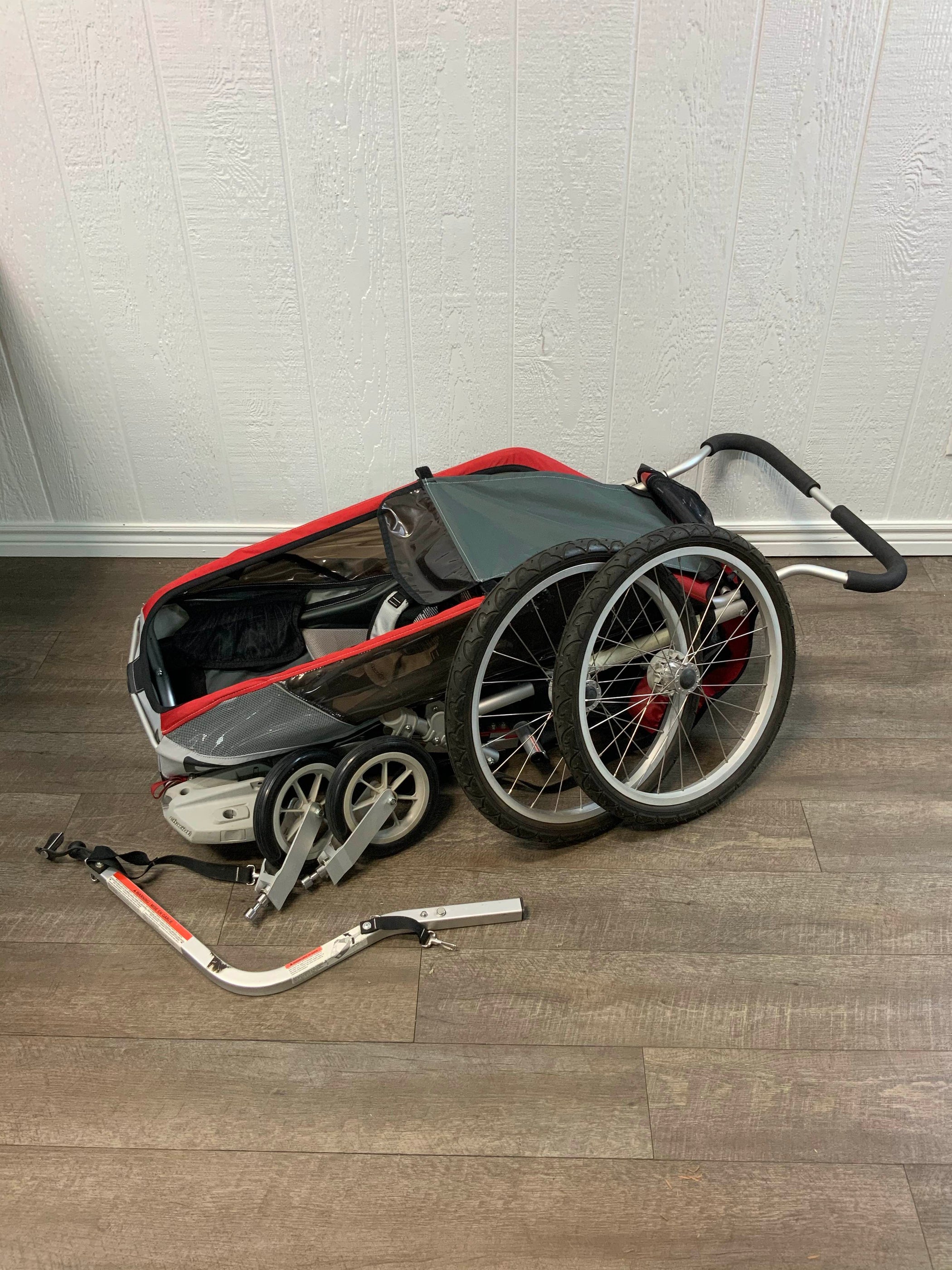 Thule Chariot Cougar 1 Bike Trailer With Stroller Kit — GoodBuy Gear