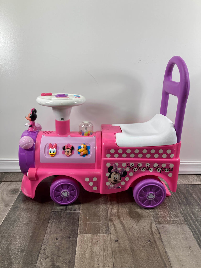 Kiddieland Disney Minnie Mouse Cutie Choo-Choo Train Ride-on