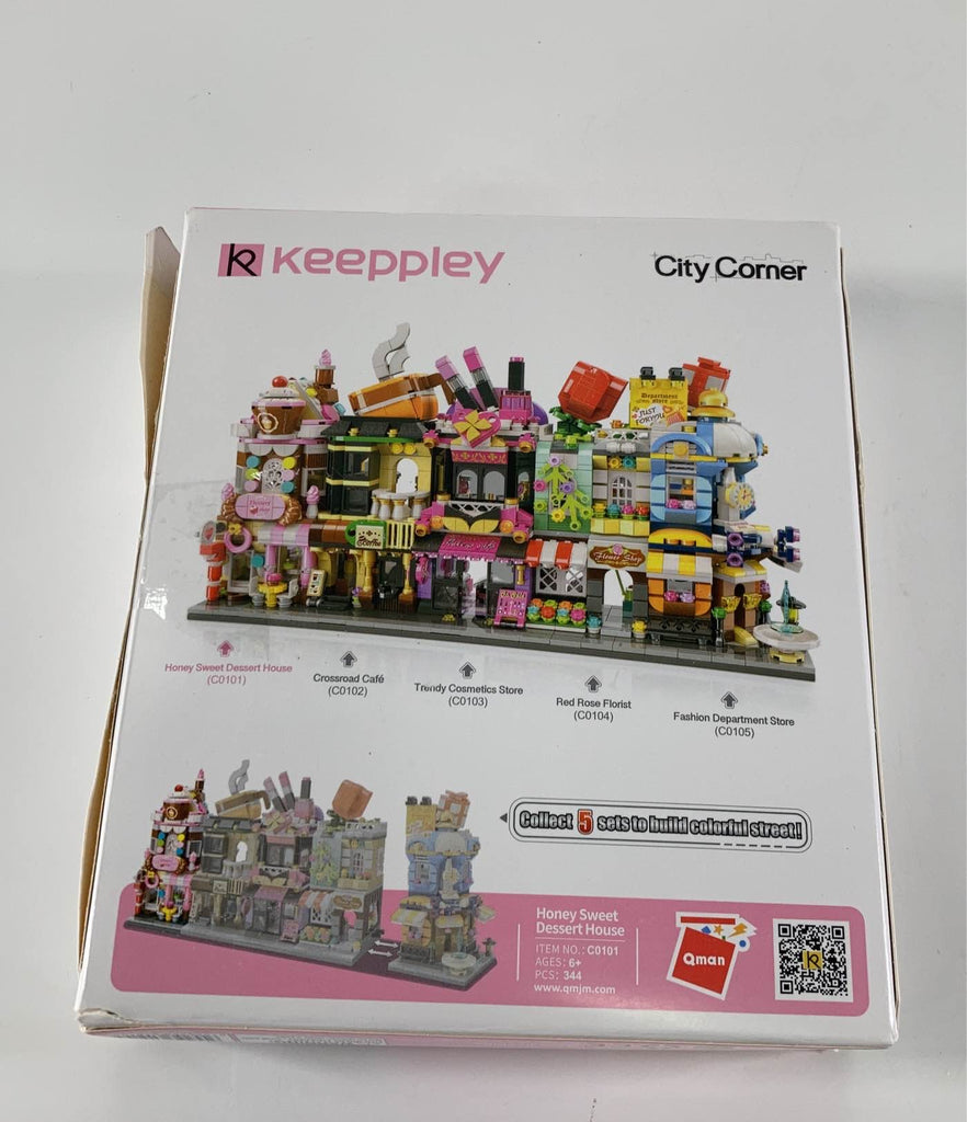 Keeppley City Corner Dessert Building House Kit
