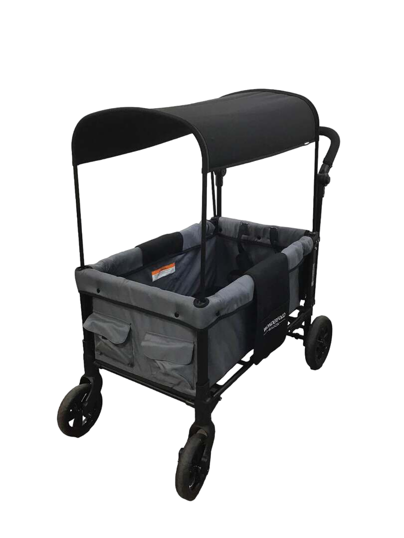 Wonderfold W1 Original Stroller Wagon, Smoky Gray, 2023 — GoodBuy Gear