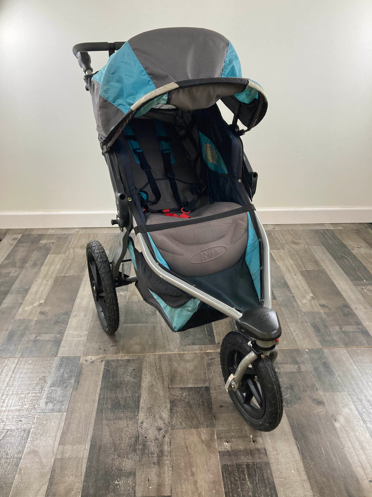 BOB Revolution Flex Single Jogging Stroller, 2016, Teal