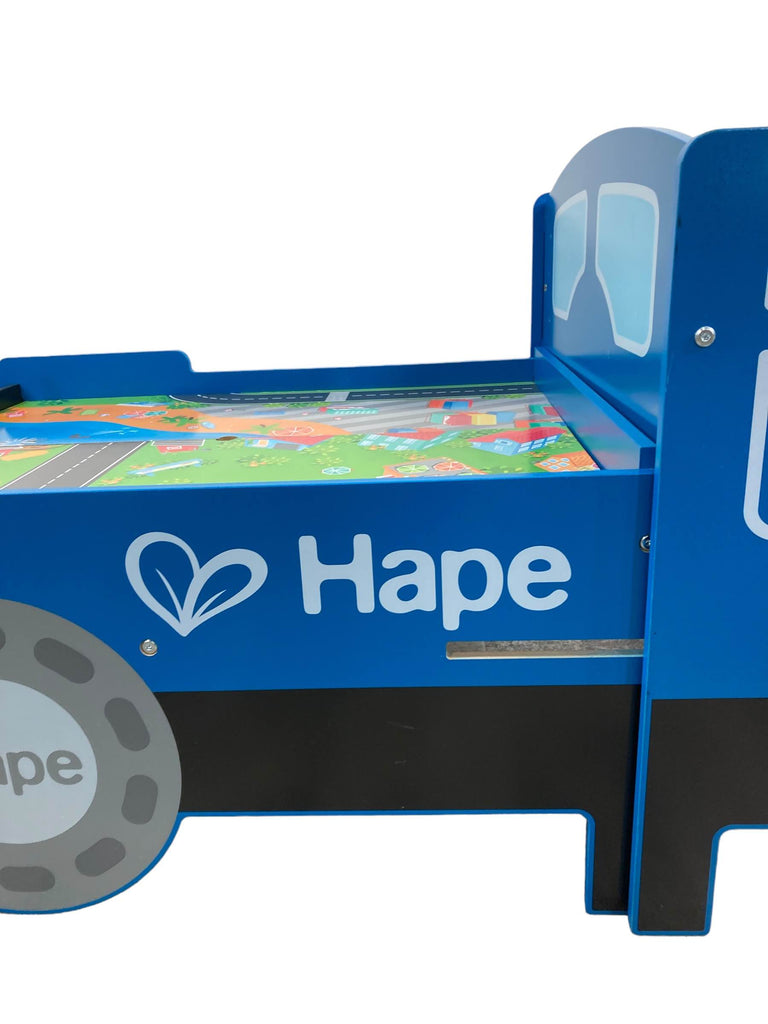 Hape Deluxe Full Wooden Ride On Foldable Engine Table