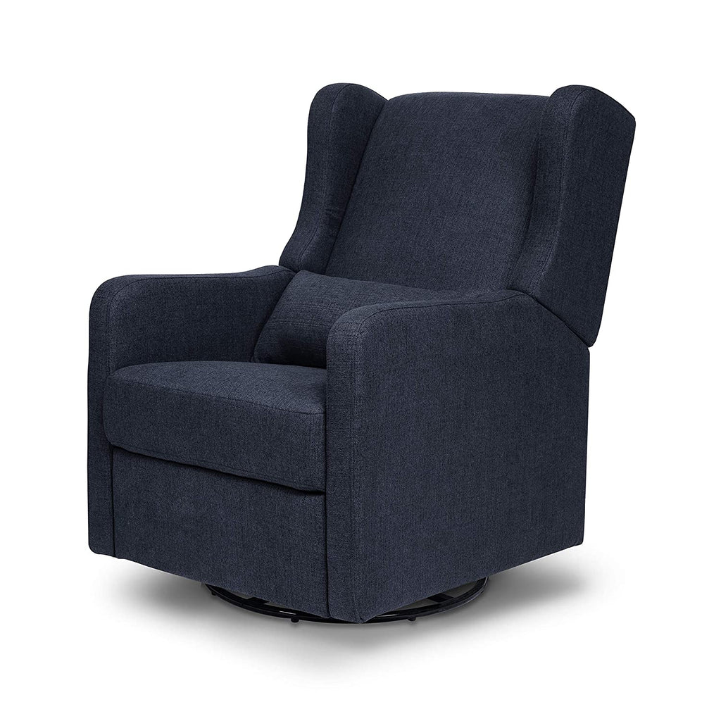 DaVinci Recliner And Swivel Chair, Performance Navy Linen