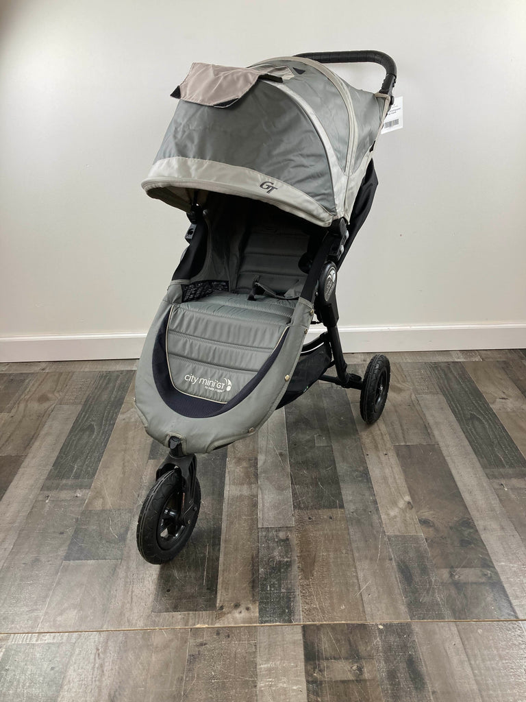 Baby Jogger City Mini GT Single Stroller, 2017, Steel Grey