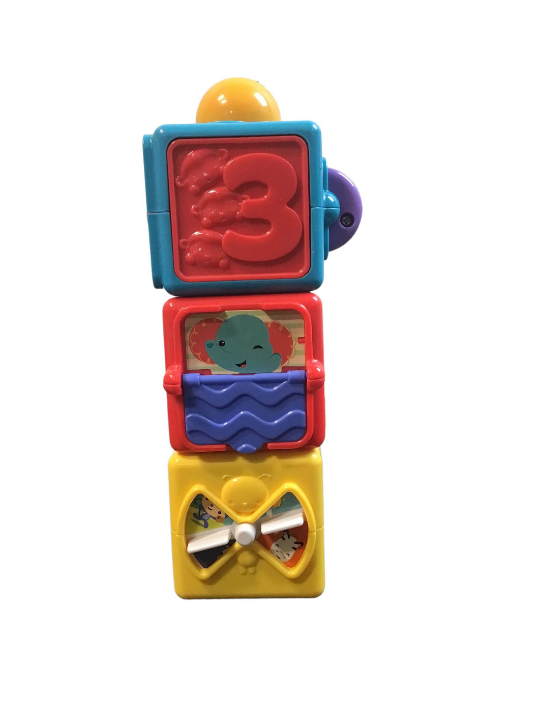 Fisher Price Brilliant Basics Stacking Action Blocks — GoodBuy Gear