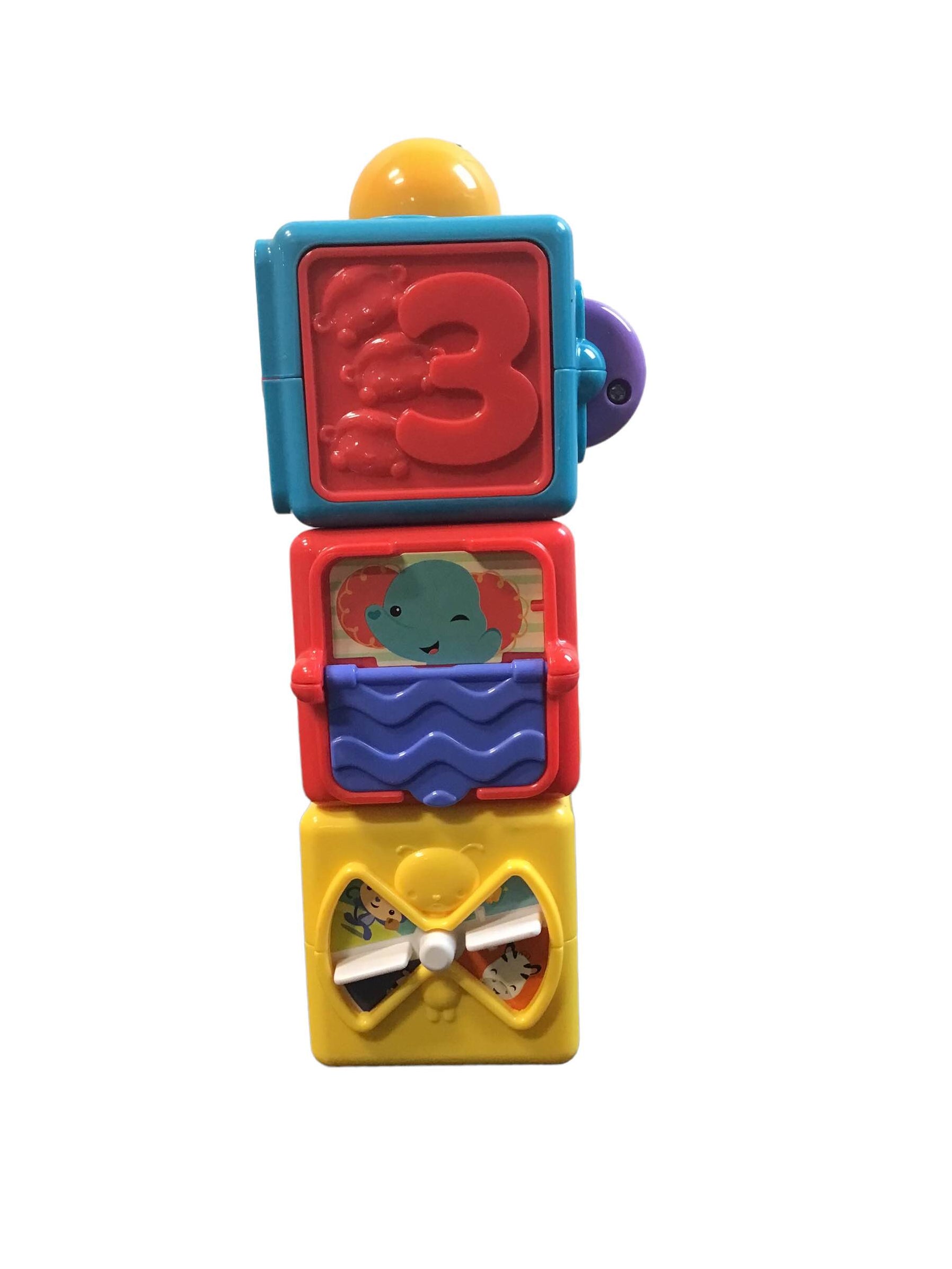 Fisher Price Brilliant Basics Stacking Action Blocks