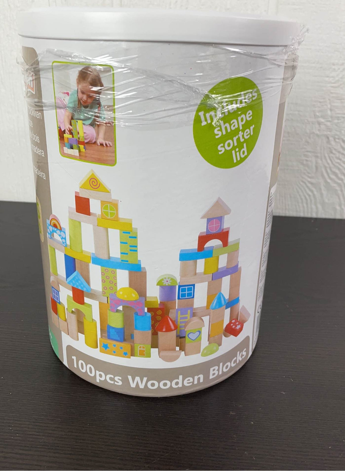 Constructive Playthings 100 Pcs Wooden Blocks — GoodBuy Gear