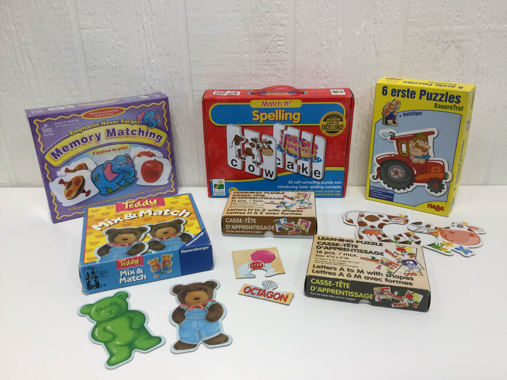 BUNDLE Board Games And Jigsaw Puzzles