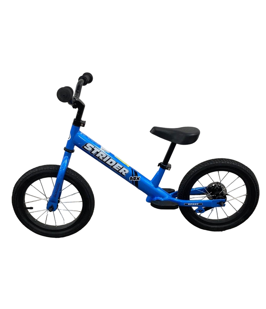 Strider Balance Bike 14x, Awesome Blue
