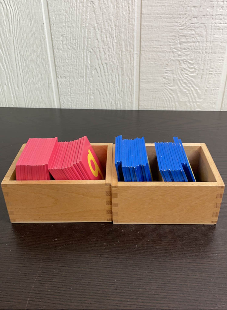 Elite Montessori Lowercase And Capital Sandpaper Letters