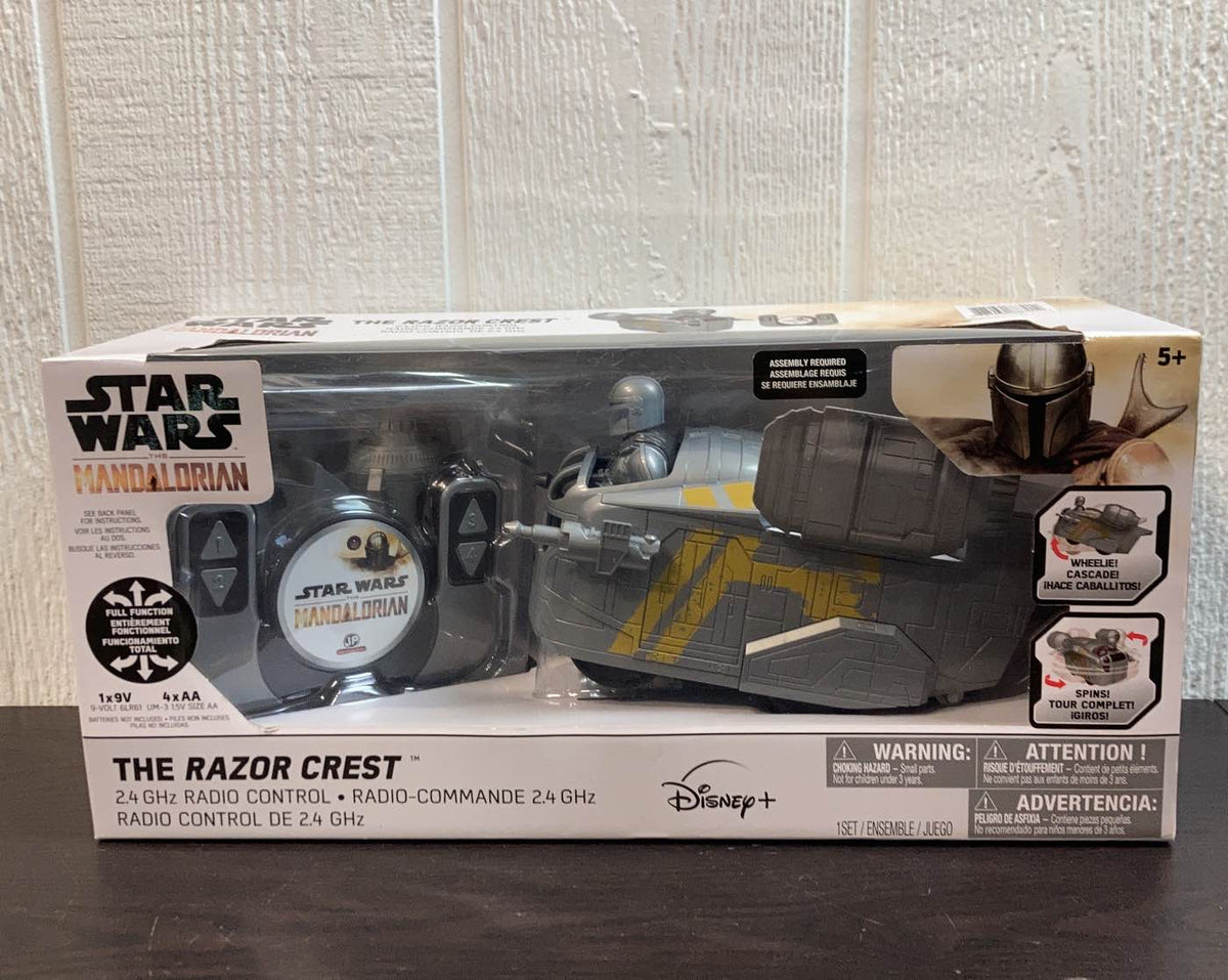 Disney Star Wars The Mandalorian The Razor Crest Remote Control Car ...