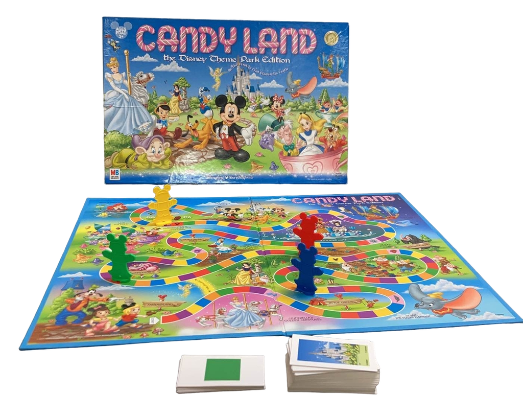 Milton Bradley Candy Land the Disney Theme Park Edition