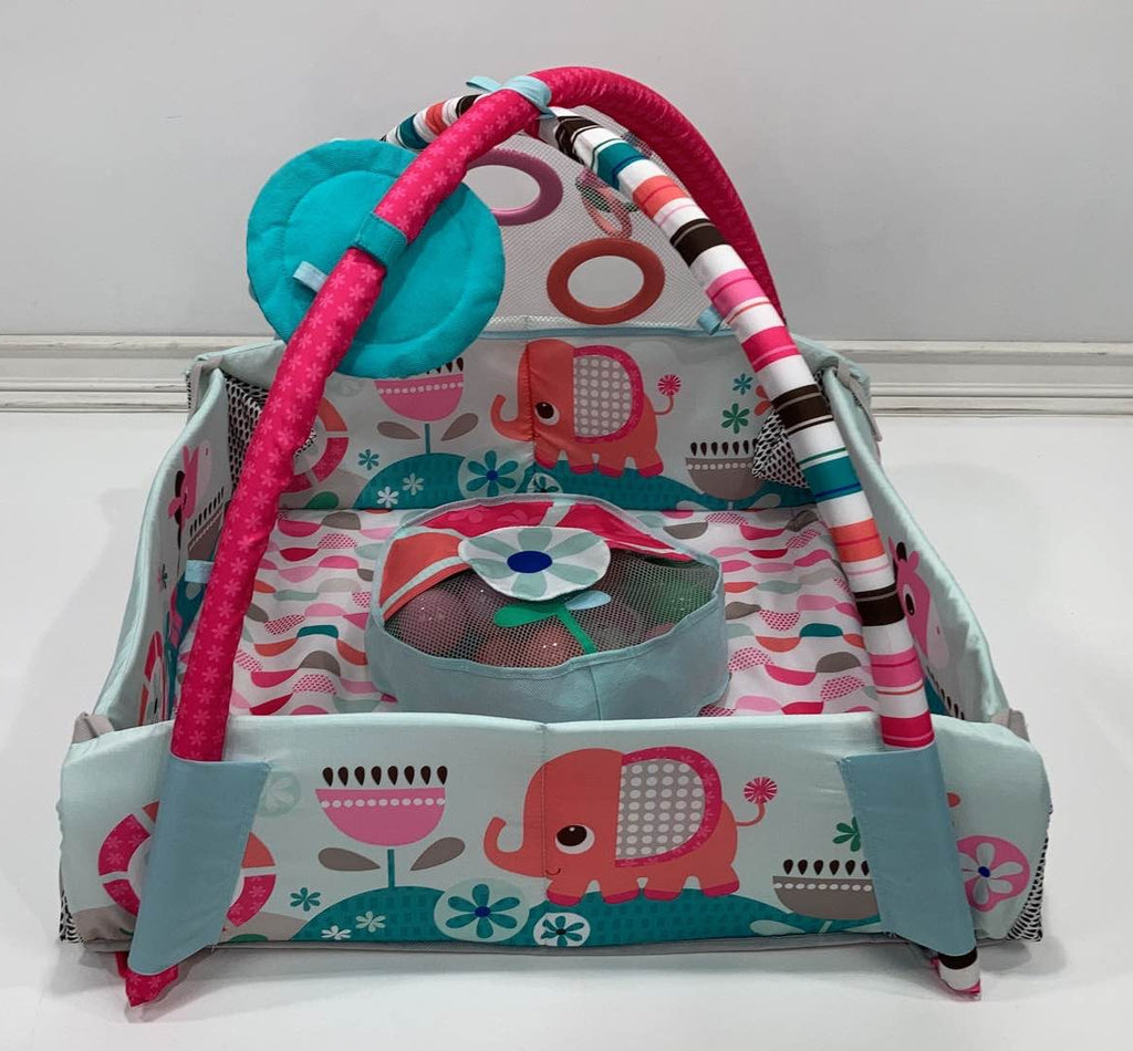 Bright Starts 5-in-1 Your Way Ball Play Activity Gym, Pink