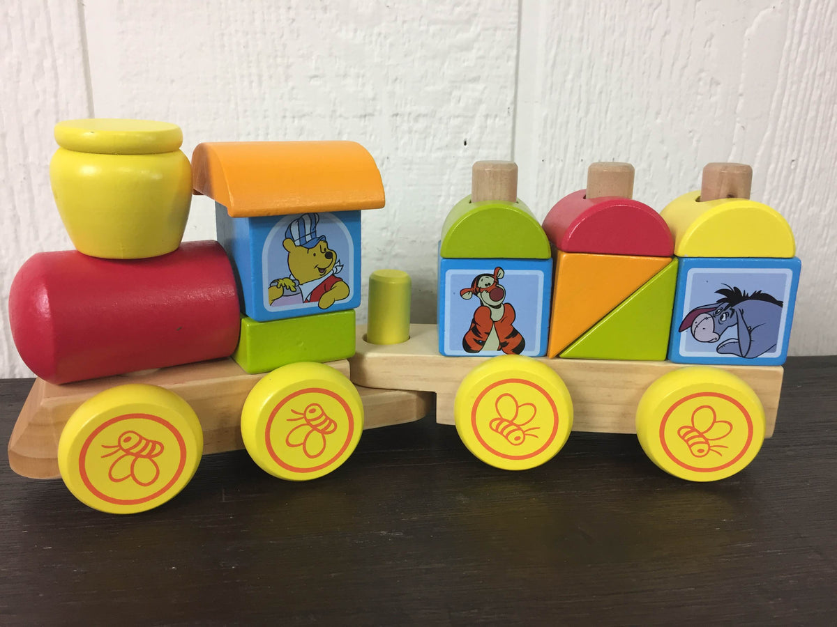 Melissa & Doug Winnie The Pooh Wooden Stacking Train — GoodBuy Gear