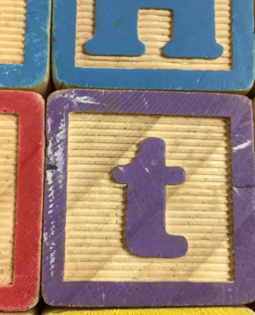 Alphabet Blocks, 38 blocks