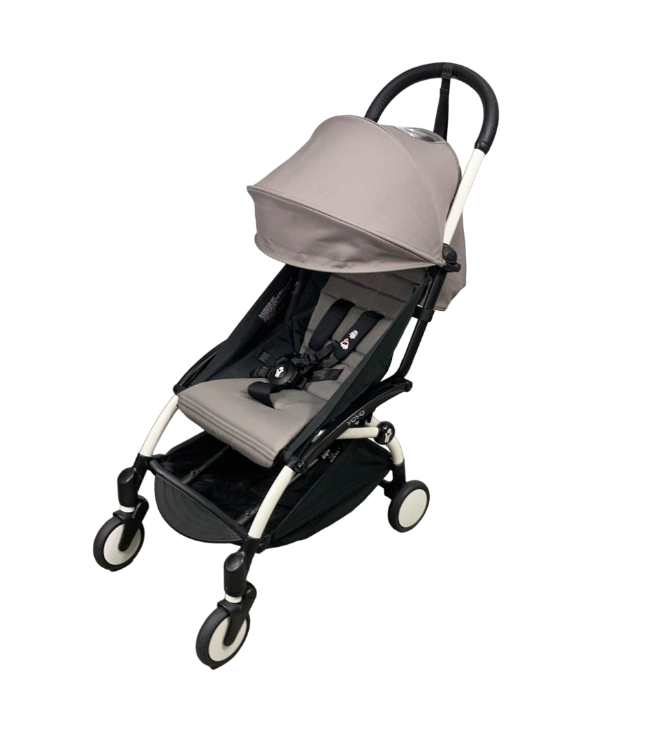 Babyzen YOYO2 Complete Stroller, 2021, White with Stone — GoodBuy Gear