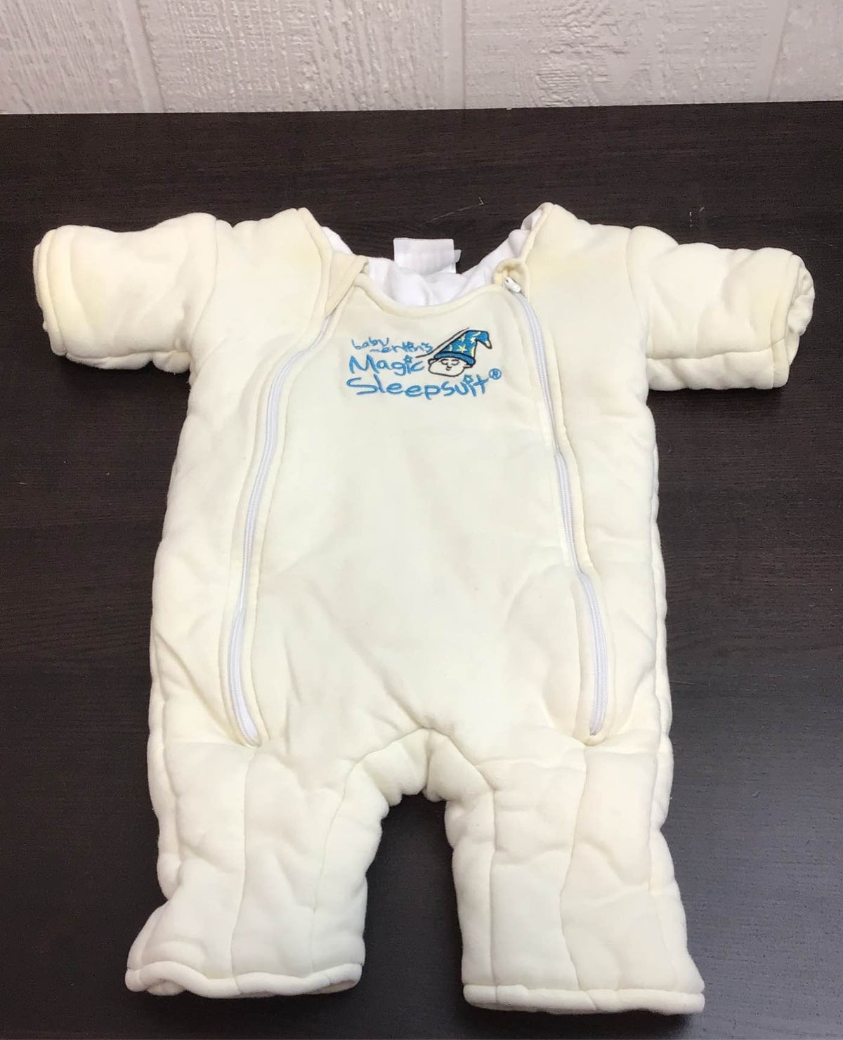 Baby Merlin's Magic Sleepsuit, Small 3-6 Months, Cotton, Cream ...