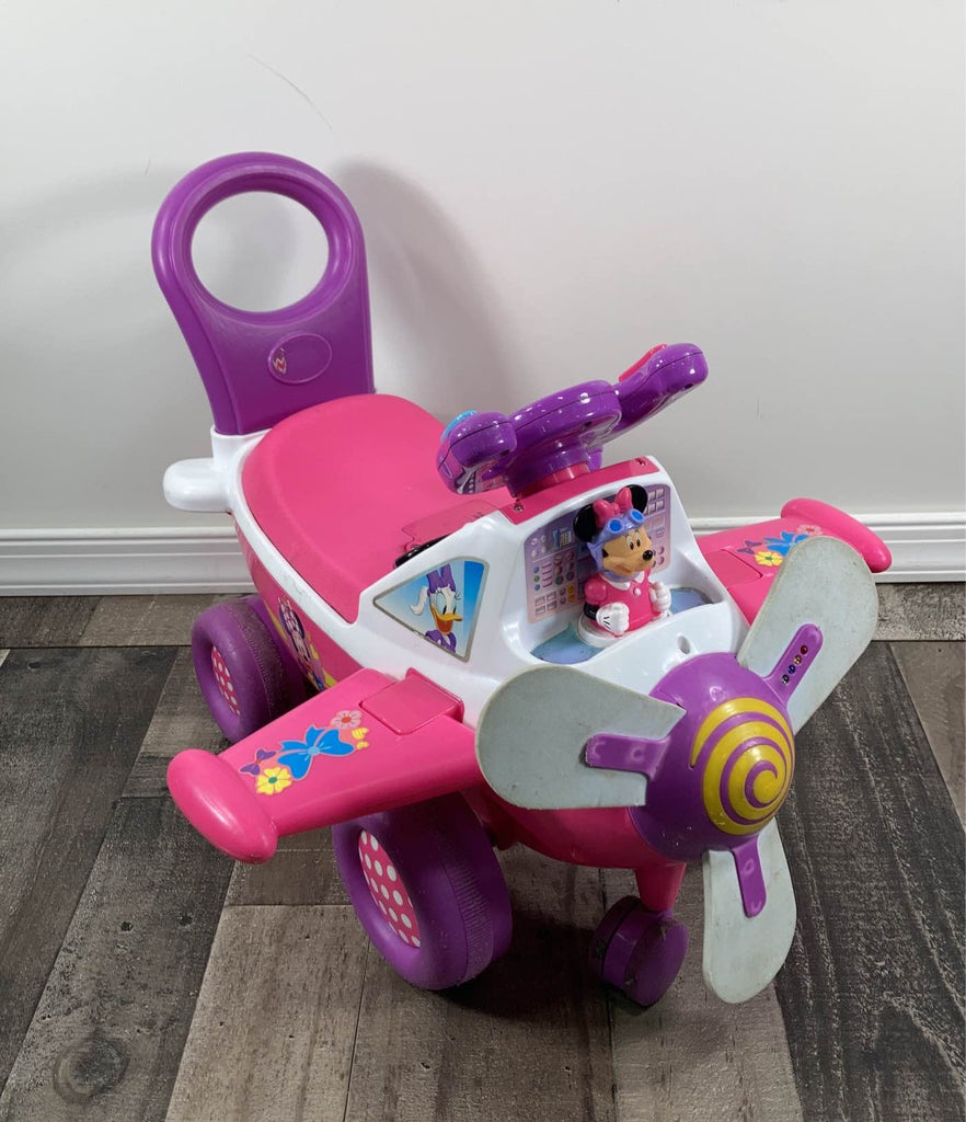 Kiddieland Minnie Mouse Plane Ride-on