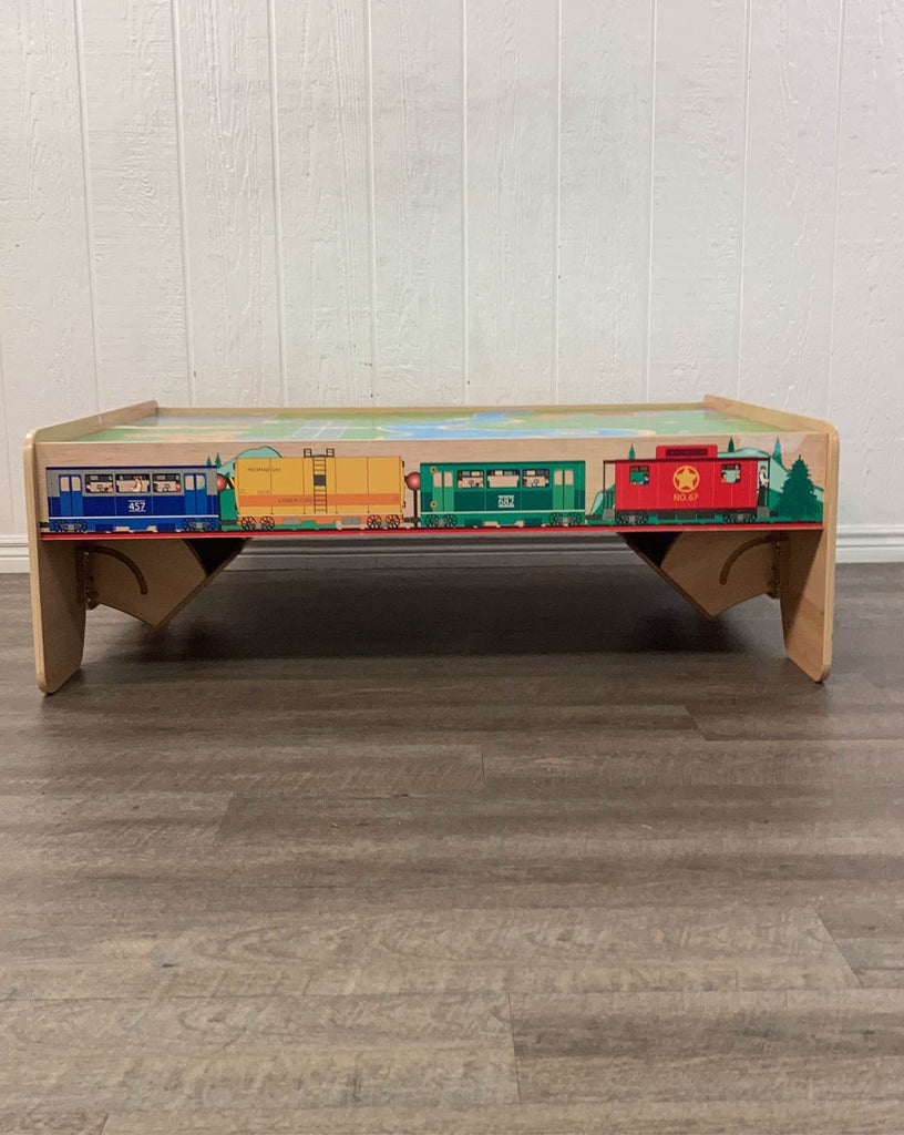 Wooden Train Table
