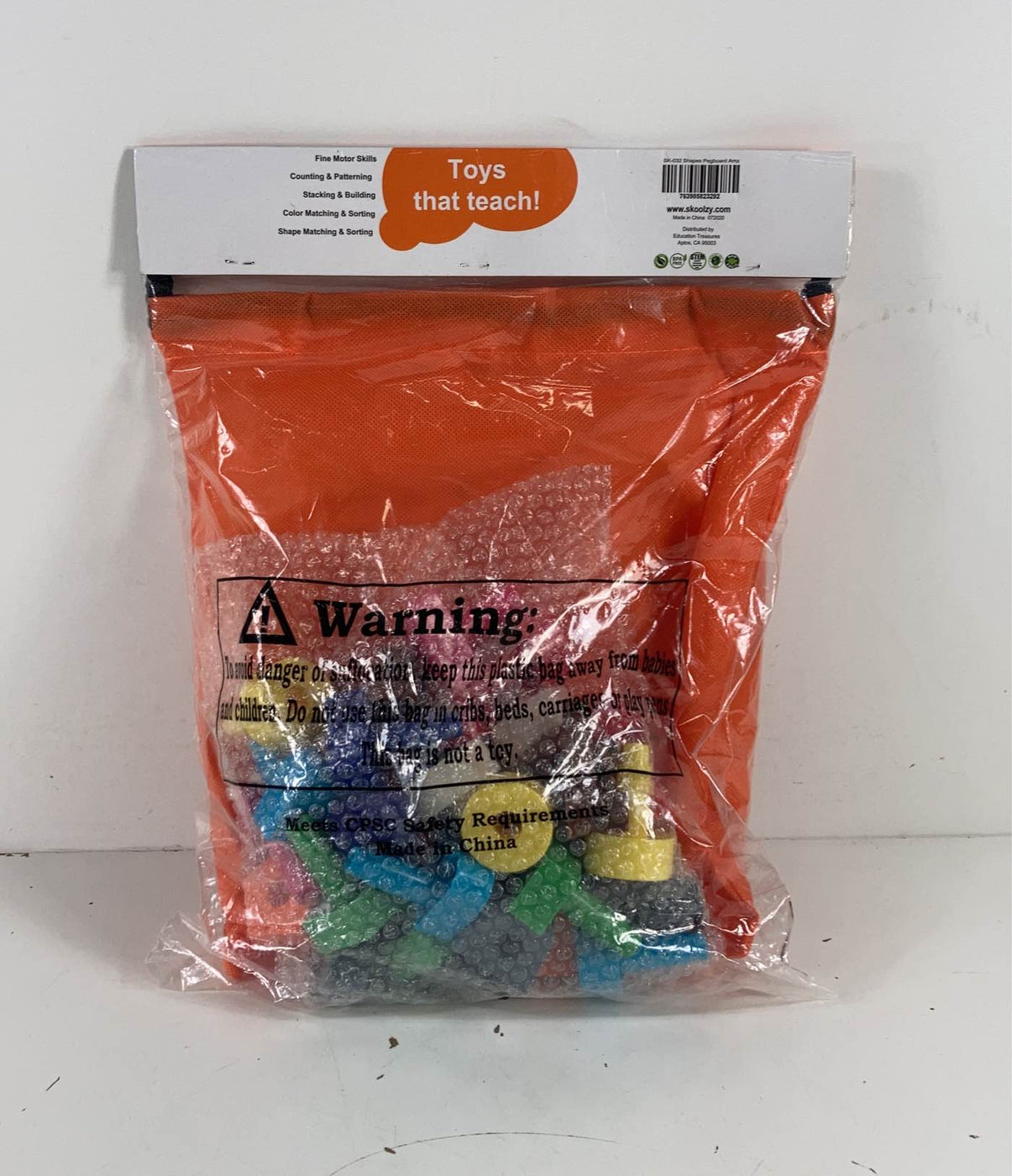 Skoolzy Stacking Peg Board — GoodBuy Gear